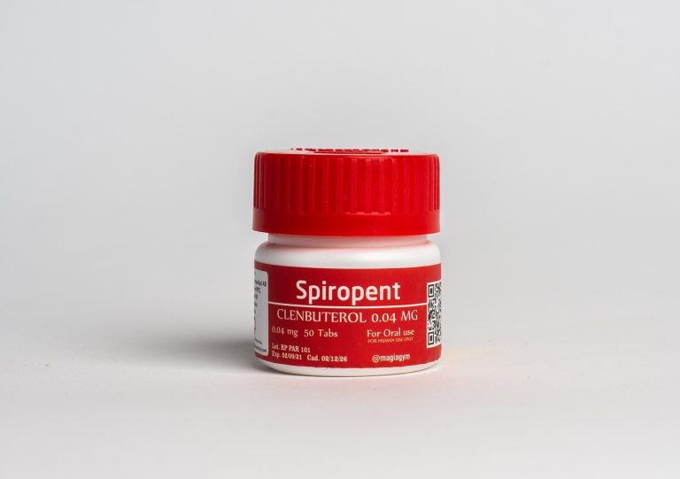 SPIROPENT 0.04 50 TABS CLEMBUTEROL – Bodymaster.com.mx